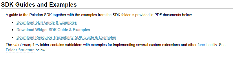 Basics: Developing Extensions – The Polarion SDK – The Polarion Blog