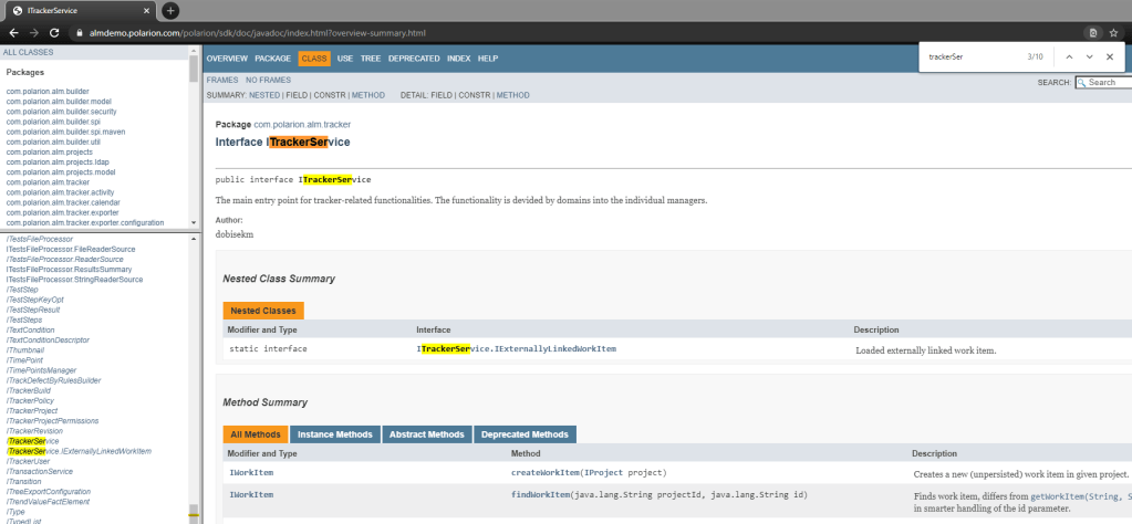 Basics: Developing Extensions – The Polarion SDK – The Polarion Blog