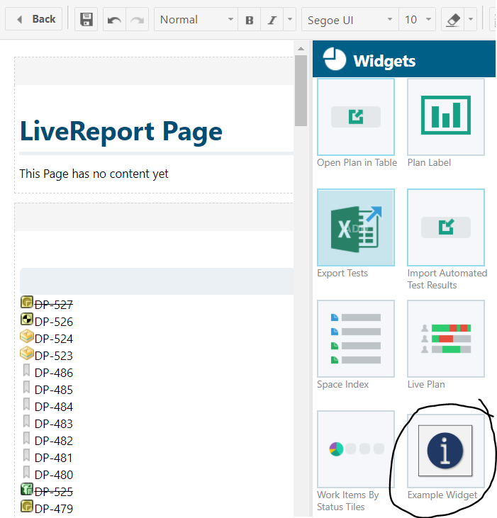 How to create your own Velocity Widget – The Polarion Blog