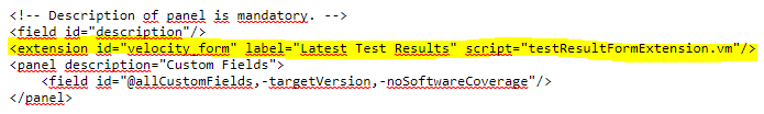 Creating Form Extensions with Velocity – The Polarion Blog